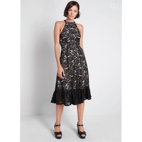 Modcloth | Dresses | Modcloth A Nightlike This Halter Dress | Poshmark